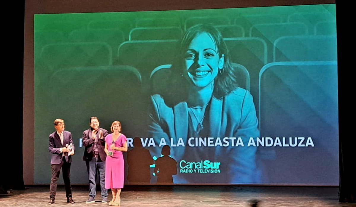 La guionista andaluza Isa Sánchez recibe el Premio Cineasta Andaluza
